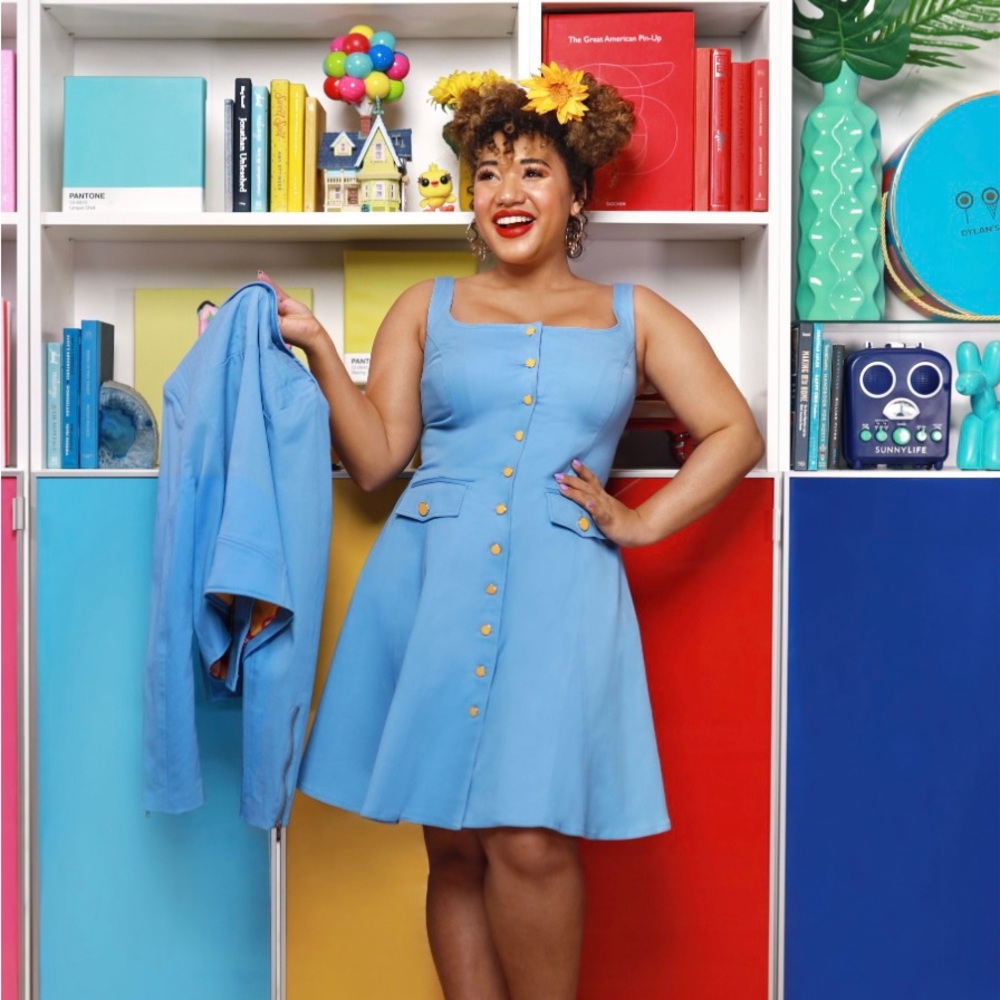 Color Me Courtney Alle Utility Dress - Gem